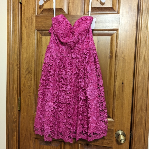 Fifteen Roses | Dresses | Nwt Pink Lace Mini Dress | Poshmark